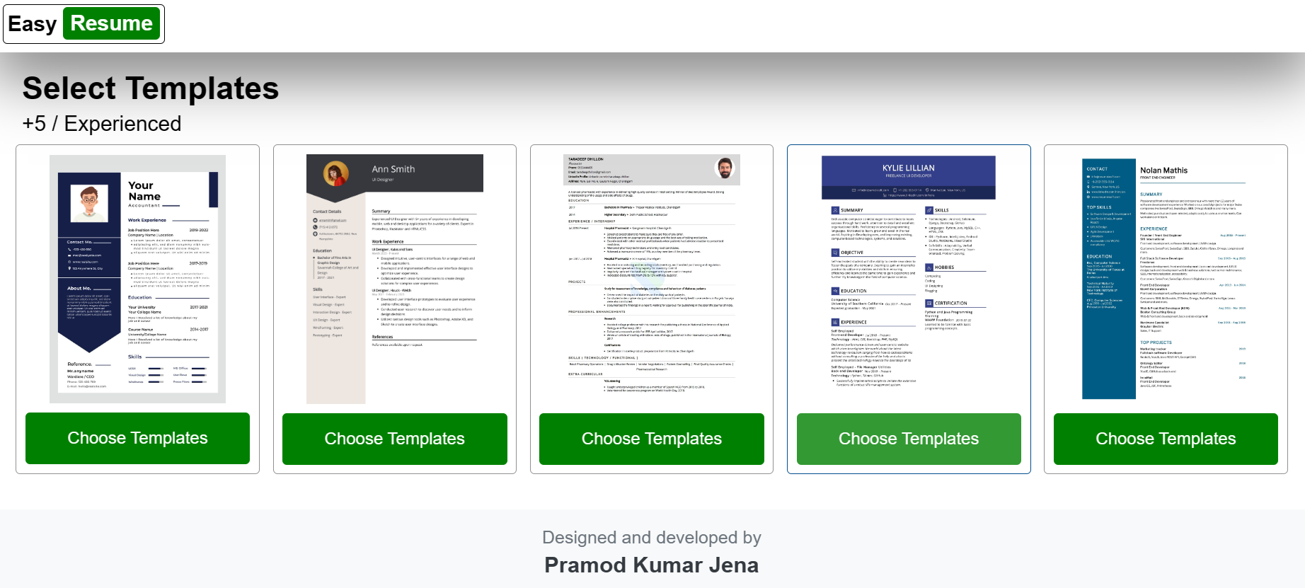 Pramod Kumar Jena | Portfolio